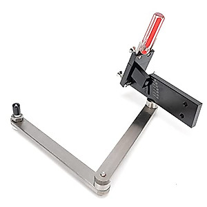 Sharpener Model Lawn Mower Blade Sharpener for Straight and Standard Lawn Mower Blades 15°-45° Adjustable (5005, Black)