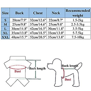 Dogs Pullover Sweater Winter Dog Clothes Sweater Warm Christmas Pet Sweaters For Small Dogs Pet Clothing Pet Solid Antlers Pullover Sweater Puppy Apparel 5 Sizes Pet Clothes for Medium Dogs (Red, XXL)