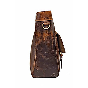 Genuine Leather Shoulder Tote Bag for Women Large Bucket Style Handbag Work Purse Tote Shoulder Bag for Women Satchel Handbag with Top Handles