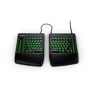KINESIS USB GAMING Freestyle Edge RGB Split Mechanical Keyboard (MX Blue)