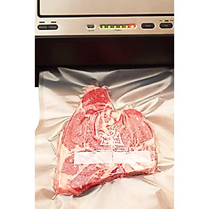 100 Vacuum Sealer Bags: 50 Pint (6" x 10") and 50 Quart (8" x 12") OutOfAir Vacuum Sealer Bags Works with FoodSaver & Other Savers. 33% Thicker, BPA Free, Great for Sous Vide