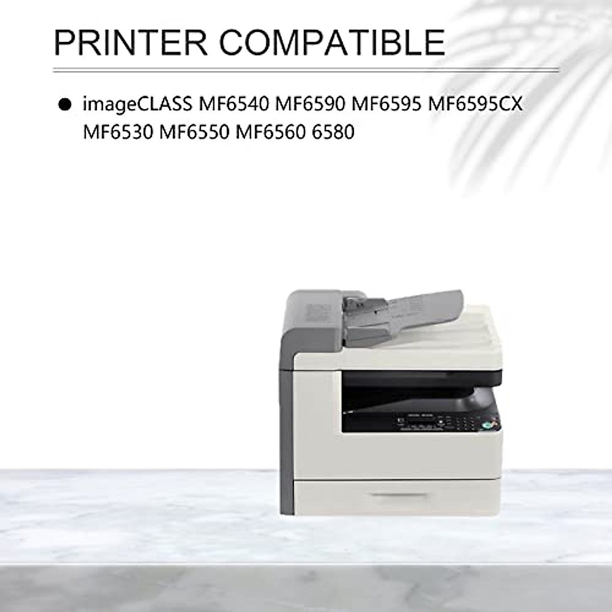 CRG106 106 Black Toner Cartridge: EAXIUCE 1Pack Compatible CRG 106 Toner Cartridge Black Replacement for Canon imageCLASS MF6540 MF6590 MF6595 MF6595CX MF6530 MF6550 MF6560 6580, 106 0264B001AA Toner