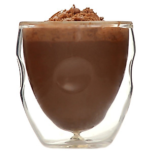 Ozeri Moderna Artisan Series Double Wall Beverage and Espresso Shot Glasses, 2-Ounce, Set of 4