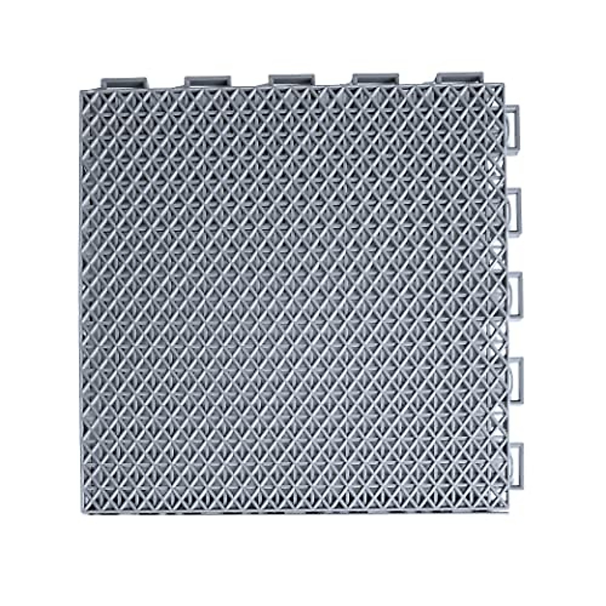 Fast-Drying Floor Decking for Kennel, Garden, Garage, Outdoor Patio, Balcony, Pool and Bathroom, Easy to Cut, 12''x12'' Heavy-Duty Interlocking Decking Tiles, Maximum Bearing Capacity up to 6613 LBs