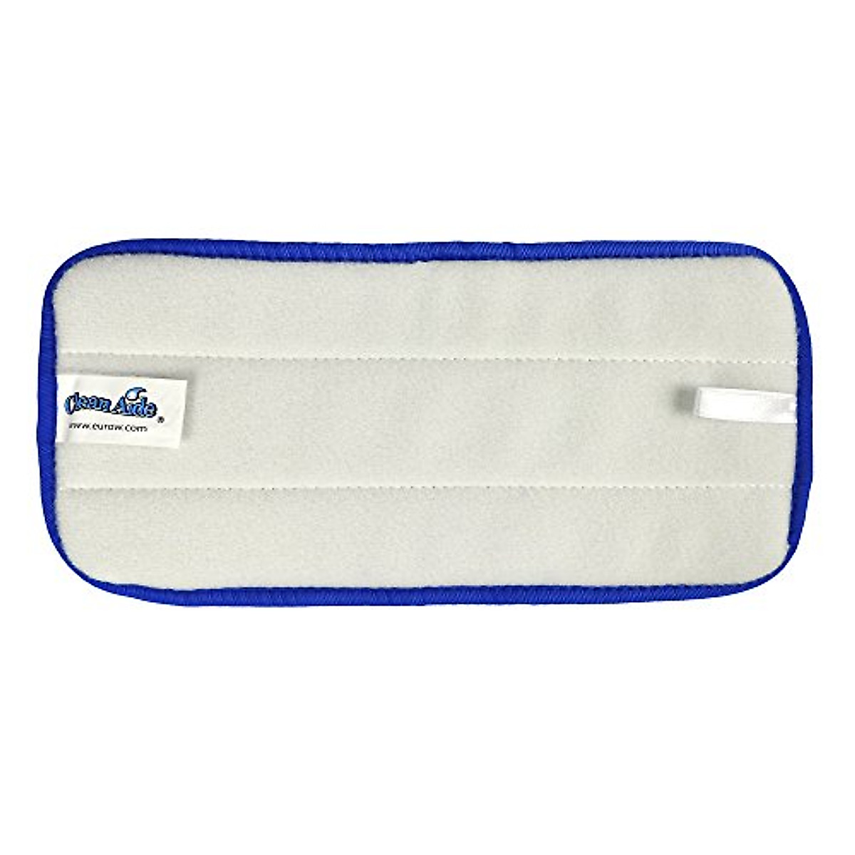 CleanAide® All Purpose Twist Yarn Microfiber Mop Pads 10 Inches Blue 6 Pack