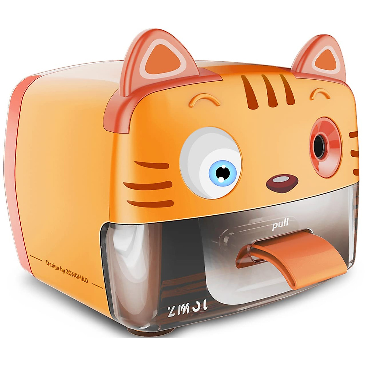 ZMOL Electric Pencil Sharpener,Heavy Duty Pencil Sharpeners for School and Classroom,Cute Automatic Pencil Sharpener Plug in for Kids,Auto-Stop Feature for No.2 and Colored Pencils