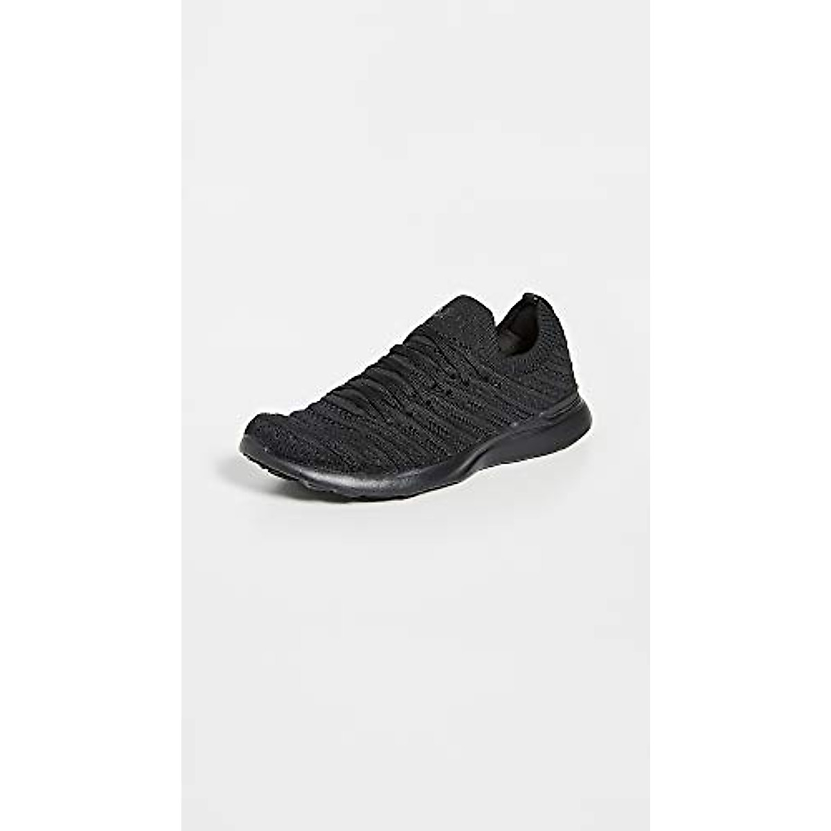 APL: Athletic Propulsion Labs Women's Techloom Wave Sneakers, Black/Black, 8 Medium US