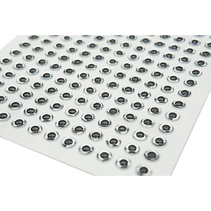 500pcs 5mm Silver 3D Holographic Fishing Lure Eyes 3D Lure Eye 3D Soft Eye 3D Holographic Lure Eye Fly Tying, Jigs, Crafts