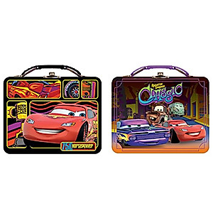 Lunch Box - Disney - Cars Metal Tin New (1 Style Only) tin617667-ast