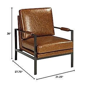 Signature Design by Ashley Chair Accent, Peacemaker Brown