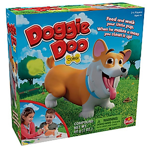 Doggie Doo Corgi Game - Unpredictable Action - Feed The Doggie and Collect His Doo to Win by Goliath, Multi Color