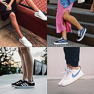 BERING No Show Socks Womens 6 Pairs Low Cut Ankle Footies for Flats Sneaker Slip On Loafer