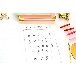 Hand Lettering and Modern Calligraphy for Kids: A Fun Step by Step Guide and Practice Workbook for Beginners and Children Ages 8 and up