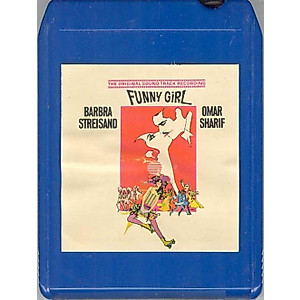 Funny Girl Original Movie Soundtrack BARBARA STREISAND OMAR SHARIF 8 Track Tape