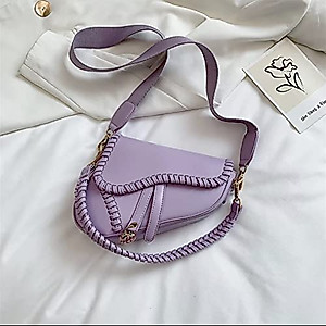 Women Saddle Shoulder Bag Clutch Purse Underarm Handbag Satchel Hand Bag Crossbody Bag