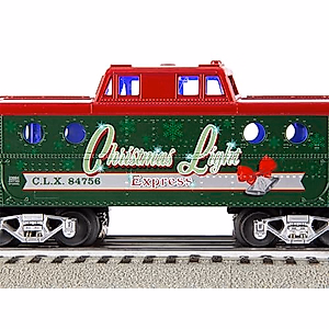 Lionel Christmas Light Express LionChief 5.0 Electric O Gauge Train Set with Bluetooth & Remote