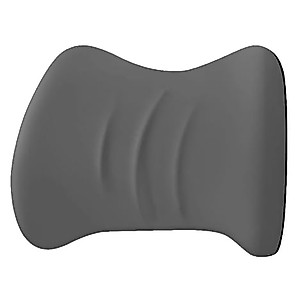 Closely Fit Lumbar Support Cushion, Lumbar Support Pillow, Ergonomic Memory Foam Back Pillow, Upgraded for Waist & Hip Painn Relieff, Portable Pillow for Office Chair, Car Driver, Recliner. (B)