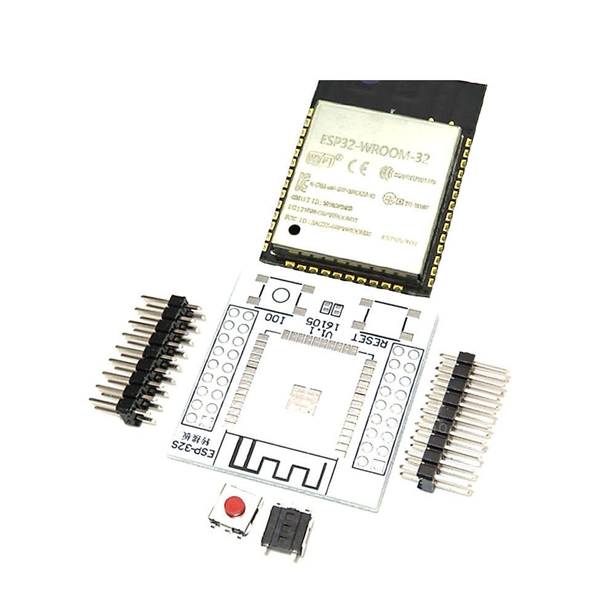 1Set ESP32 ESP-WROOM-32 IoT WiFi WLAN BLE Module+ESP-32S Adapter Board