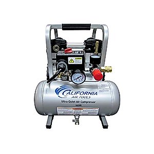 California Air Tools 1620S Ultra Quiet & Oil-Free 2.0 Hp, 1.6 Gal. Steel Tank Air Compressor