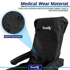 [Reusable] Seat Protector for Public Transit Bus Train Airplane Seat Covers Set with Tray Cover - Car Seat Protector Made from Nonwoven, Tear-Resistant Material - Machine Washable Airplane Travel Kit