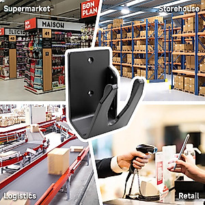 VENREA Barcode Scanner Bracket, Barcode Reader Bracket Wall Mounted Access Device Suitable for Tera Pro Barcode Scanner 2D QR 1D Barcode Reader, Symbol Zebra Honeywell Intermec Motorola