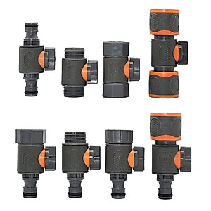 nezih 1 Inch Garden Hose Quick Connector Stopwater Connector Garden Tap Water Coupler Watering Pipe Fitting 1Pcs (Color : P)