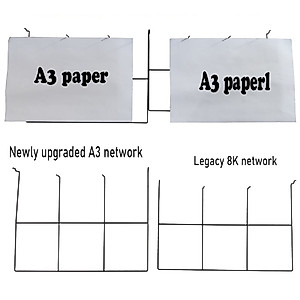 JIAHESHYP Art Metal Print Rack, Drying Display, Storage Stand for Artworks, Posters, Prints, Great Assistant for Shows & Galleries, Easy Moving with Rolling Casters,Size : 44x42x106cm