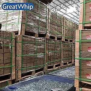 GreatWhip Whipped Cream Charger 600 Count / 1 Box Original Flavor Overstocked 5 Years Shelf Life Whip Cream Tank Cartridges