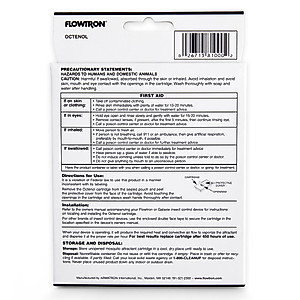 Flowtron MA-1000 Octenol Mosquito Attractant Cartridge, Compatible with BK-15, BK-40, BK-80, MC-9000, FC-8800-3 Pack