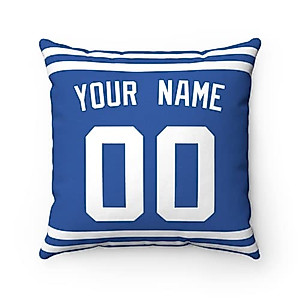 INAOO Throw Pillow Custom Any Name Number Personalized Gifts for Atlanta