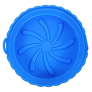 FELTECHELECTR Oven Liner Air Cooker Silicone Pan Broiling Pan for Oven Round Baking Pan Oven Accessories Air Fryer Silicone Air Fryer Basket Air Fryer Pan Air Fryer Mats Air The Ship