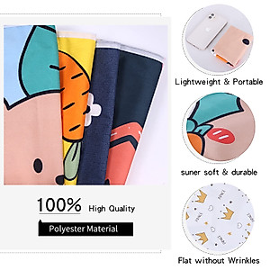 OLDCAT 4PCS Guinea Pig Beddings - Washable Guinea Pig cage Liners, Waterproof Reusable & Anti Slip for Small Animals Rabbit Hamster Rat