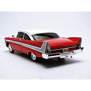 1/18 '58 Plymouth Fury Stephen King Christine Die Cast Movie Car, Multicolored (AWSS102)