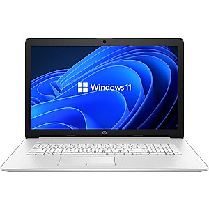 HP 2022 Newest Notebook Laptop, 17.3" Full HD Non-Touch Display, 11th Gen Intel Core i5-1135G7 Processor, 16GB RAM, 256GB SSD + 1TB HDD, Backlit Keyboard, Webcam, HDMI, Wi-Fi, Windows 11 Home, Silver