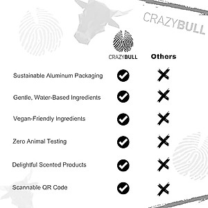 CrazyBull Hair Space Dust Hair Texture Powder - Vegan Friendly Hair Powder for Men - Lightweight Hair Powder for Short-Medium Hair - 0.7 oz