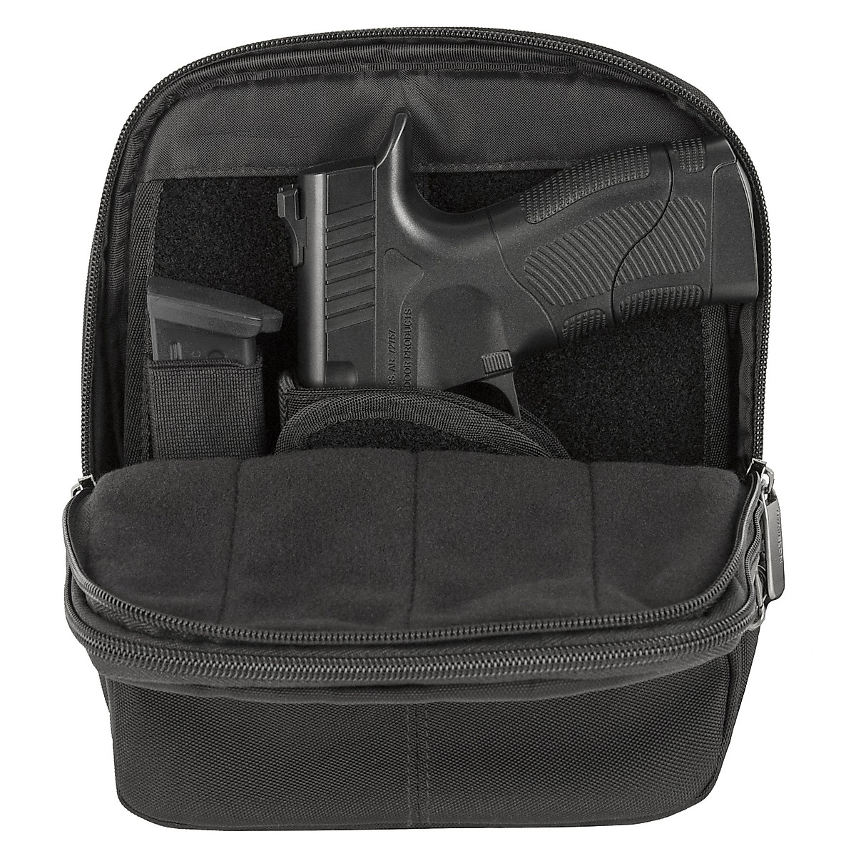 Travelon Anti-Theft Concealed Carry Slim Messenger Bag, Black