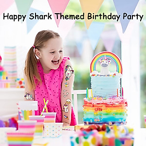 Maitys 20 Sheets 228 Pieces Luminous Unicorn Temporary Tattoos for Kids Glow in The Dark Tattoos Unicorn Games Toys for Girls Kids Birthday Party Supplies Decoration, 10 Styles