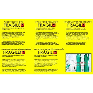 DS. DISTINCTIVE STYLE Aquatic Plant Cups 2 Pieces Crystal Glass Plant Pot with 2 Suction Cups for Aquarium Decoration