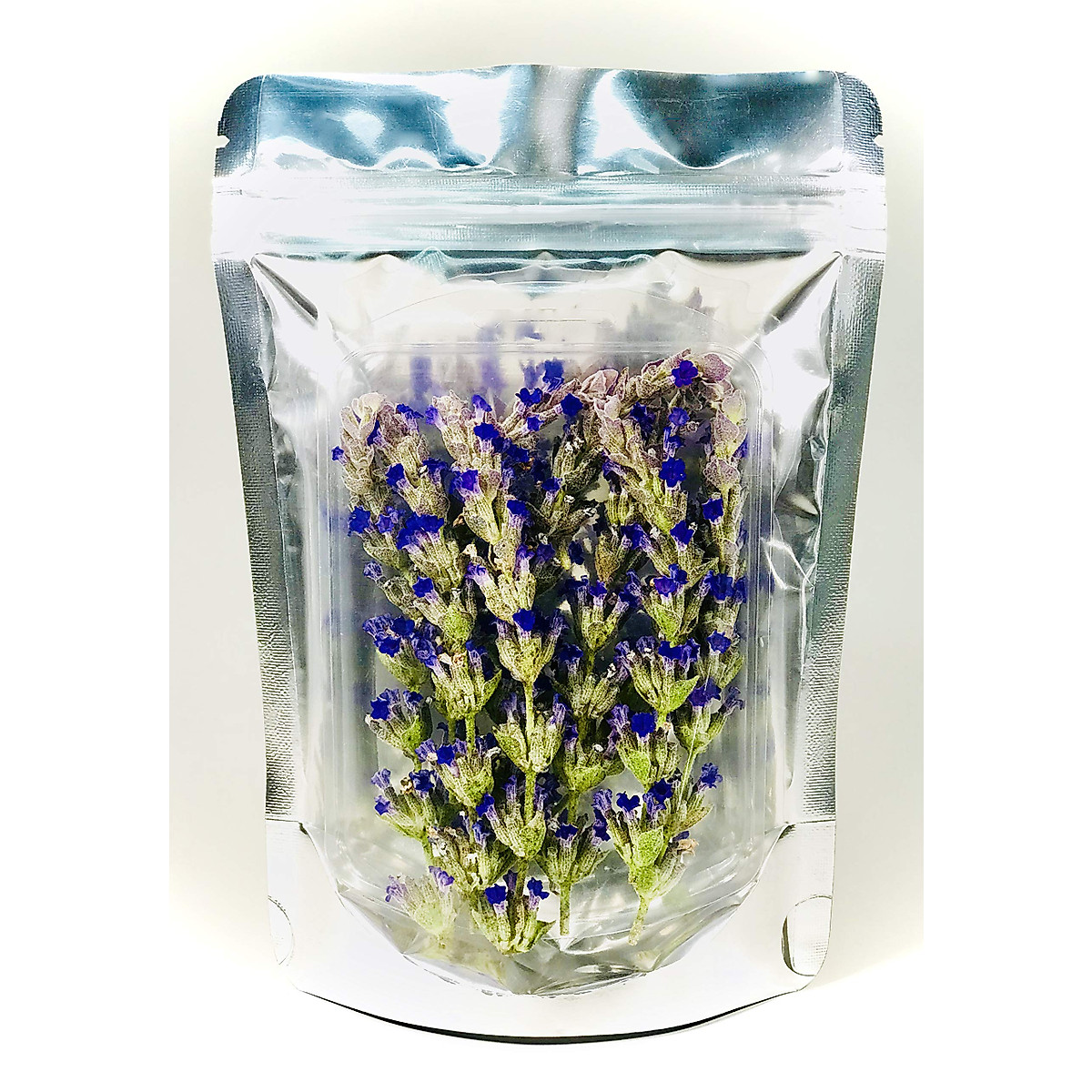 Smell Proof Resealable Mylar Storage Bags (50 Pack) Plus Sized 4.5" x 6.5" x 1.5" Inch Stand Up Pouch For Small Business. Includes 2 Large Bonus Bags. Food Grade. Heat Sealable With Iron. Roypack