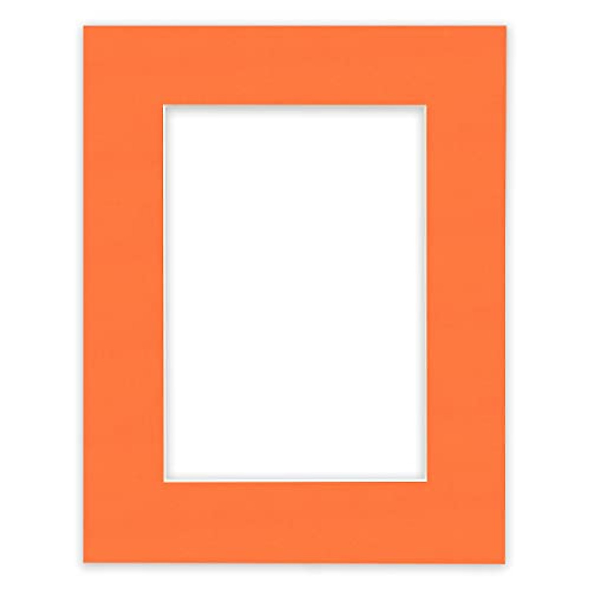 Craig Frames B152 Pre-Cut Mat Board for 16x22 Print, 20x26, Tangerine Orange