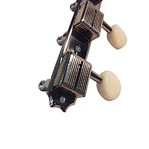 Kluson No-Line"3-On-A-Plate" Guitar Tuning Pegs W/Cream Buttons Fit Gibson Epi