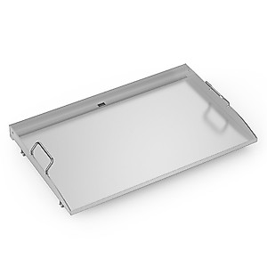 Stanbroil 28 Inch Flat Top Griddle, Stainless Steel Griddle Replacement Top for Blackstone 28" 2-Burner Gas Grill Cooking Station, Rear Grease Management System