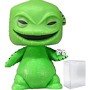 POP Disney: The Nightmare Before Christmas - Oogie Boogie Funko Pop! Vinyl Figure (Bundled with Compatible Pop Box Protector Case) Multicolor 3.75 inches