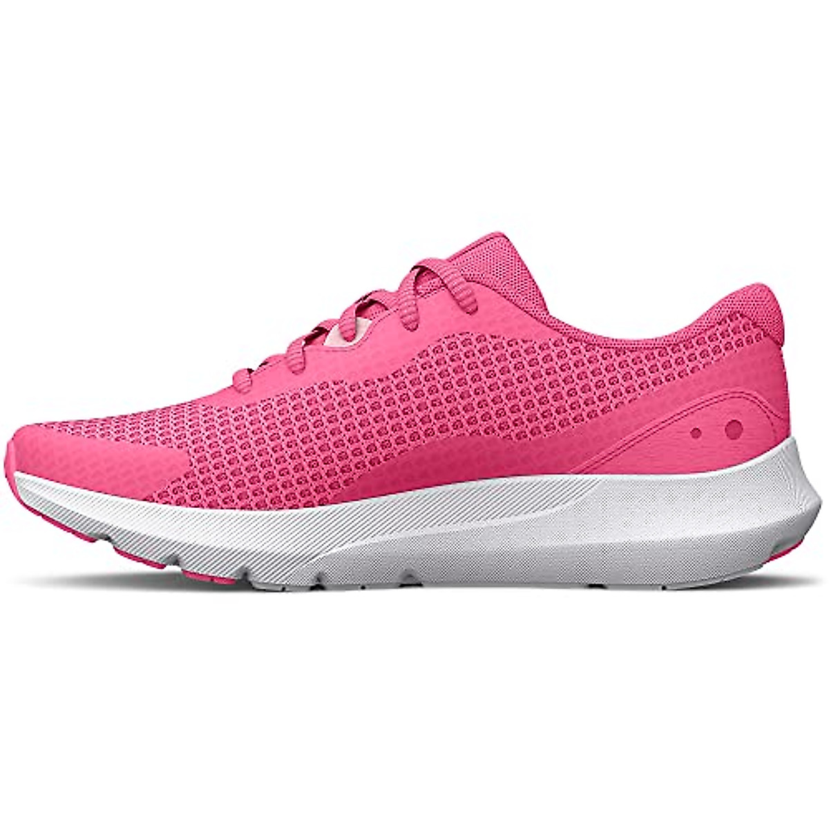 Under Armour Women's Surge 3 -Running Shoe, (602) Pink Punk/Pink Punk/White, 6.5