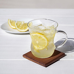 Hario "Suki" Glass Mug, 300ml, Clear