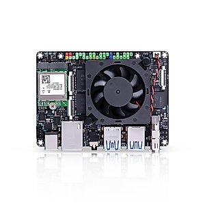 Tinker Edge R RK3399Pro Single Board Computer with 3 Tops NPU Ideal for Edge AI Computing andML Object Detection (6GB+16GB eMMC Version)