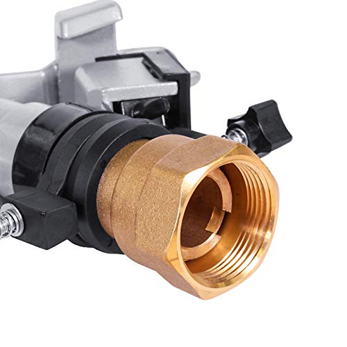 IrrigationKing RK-57 1-1/4" FNPT Impact Mini-Gun Sprinkler with Nozzle Set 10 mm, 12 mm, 14 mm x 4 mm, Aluminum