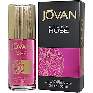 Jovan Cologne Spray, Silky Rose, 3 Ounce
