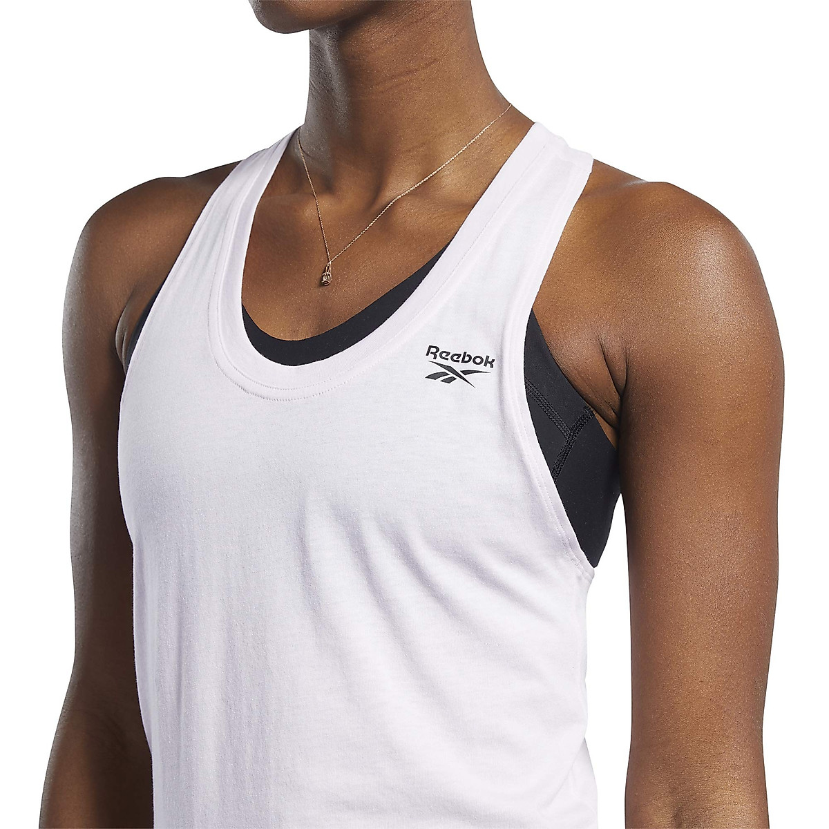 Reebok Women's Training Essentials Easy Tank, Pixel Pink, XX-Large