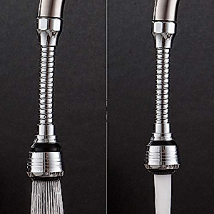 Faucet Extension Tubes, Flexible 360 Degrees Stainless Steel Faucet Sprayer Extension Device …